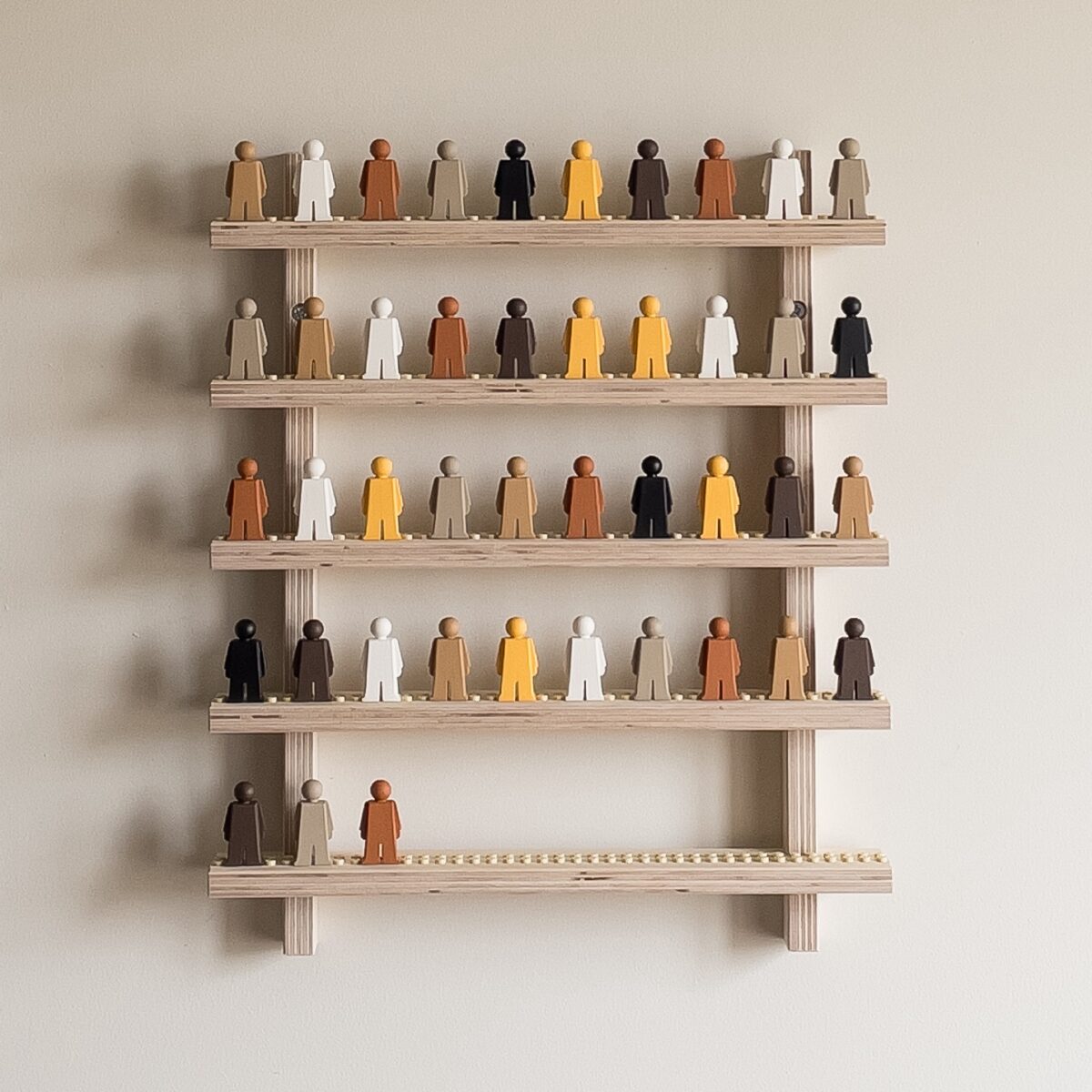 RAK | Minifigure storage shelves | Bruun Home Accessories